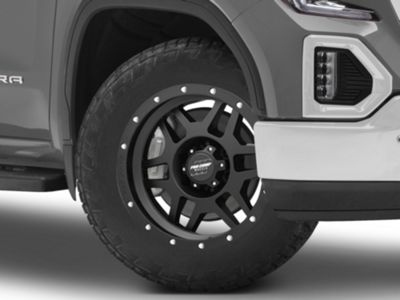 Pro Comp Wheels Sierra 1500 Phaser Satin Black 6-Lug Wheel; 20x9; -12mm ...