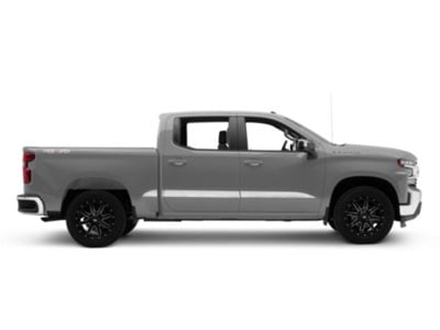 Silverado 1500 Body Side Molding Accent Trim; Stainless Steel (19-25 ...