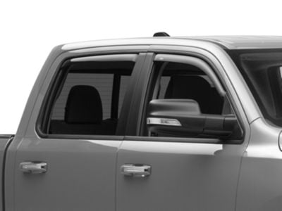 Weathertech RAM 1500 Stone and Bug Deflector; Dark Smoke 50272 (19-25 ...