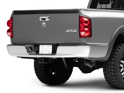 RAM 1500 OEM Style Steel Rear Bumper; Chrome (02-08 RAM 1500) - Free ...
