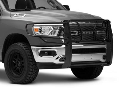 RAM 1500 Rugged Heavy Duty Grille Guard; Black (19-24 RAM 1500 ...