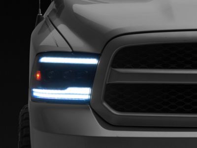 RAM 1500 Switchback Sequential Full LED Projector Headlights; Matte ...