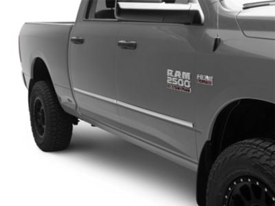 RAM 2500 Body Side Moldings; Chrome (11-26 RAM 2500) - Free Shipping