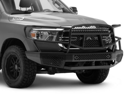 Ranch Hand RAM 1500 Midnight Front Bumper with Grille Guard MFD19HBM1 ...