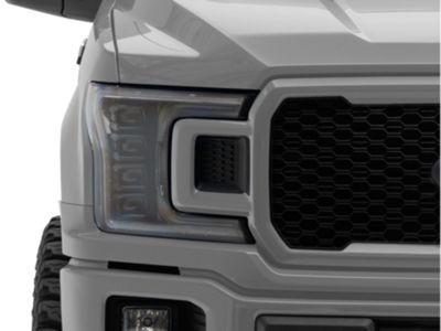 Raxiom F-150 CXR Series V2 LED Headlights; Black Housing; Clear Lens ...