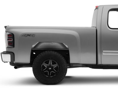 Raxiom Silverado 1500 LED Dual Ring Tail Lights; Black Housing; Clear ...