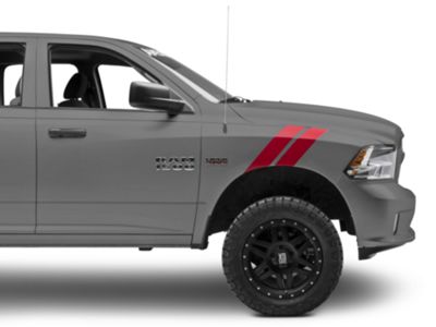 SEC10 RAM 1500 Red Hash Marks R105411 (09-18 RAM 1500)