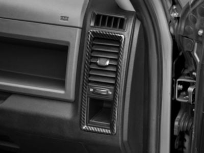 RedRock RAM 1500 Air Vent Trim Set; Carbon Fiber R133609 (09-18 RAM ...