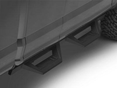 RedRock F-150 TC2 Drop Step Running Boards; Textured Black T601979 (15 ...