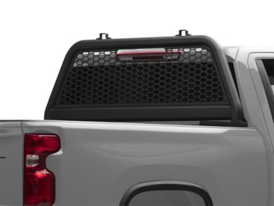 RedRock Silverado 2500 HD Headache Rack; Textured Black T587035 (07-26 ...