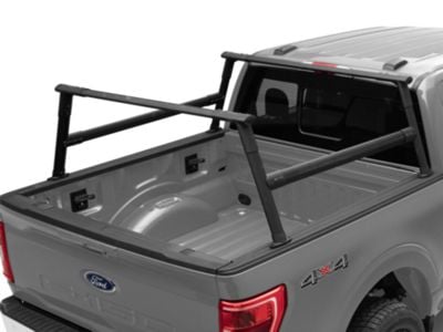 Rough Country F-150 Bed Rack; Matte Black 10406 (15-25 F-150 w/ 5-1/2 ...