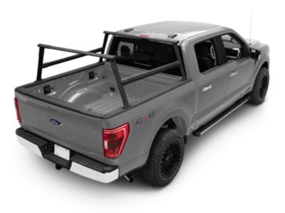 Rough Country F-150 Bed Rack; Matte Black 10406 (15-25 F-150 w/ 5-1/2 ...