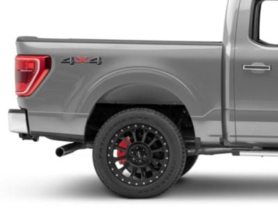 Rough Country F-150 Brake Caliper Covers; Red; Front and Rear 71144A (21-25 F-150) - Free Shipping