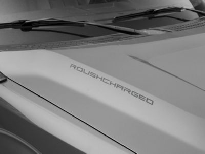 Roush F-150 ROUSHcharged Decal - Matte Black 420124 (09-14 F-150)