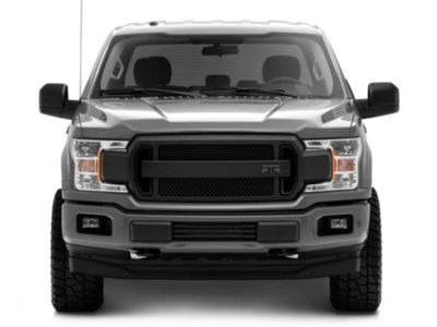 RTR F-150 Upper Replacement Grille with LED Accent Vent Lights 1897 ...