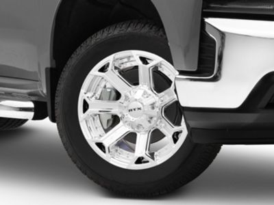 RTX Offroad Wheels Silverado 1500 Peak Chrome 6-Lug Wheel; 20x9; 0mm ...