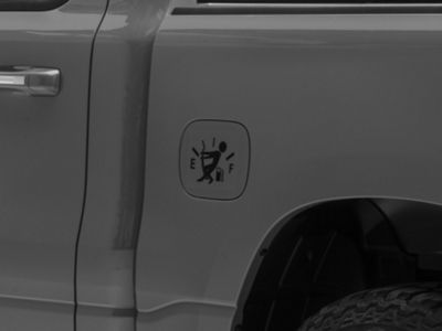 SEC10 RAM 1500 Gas Guy Decal; Black T576315 (Universal; Some Adaptation ...