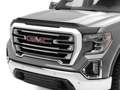 Sierra 1500 Aeroskin LightShield Hood Protector; Black (19-25 Sierra ...