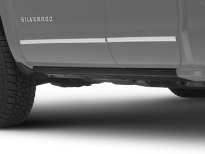 Silverado 1500 Slip-On Rocker Panel with Sills; Driver Side (14-18 ...