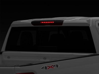 Silverado 1500 Third Brake Light Cover; Smoked (19-26 Silverado 1500 w ...