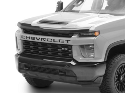 Silverado 2500 Bugflector Hood Shield; Dark Smoke (20-25 Silverado 2500 ...