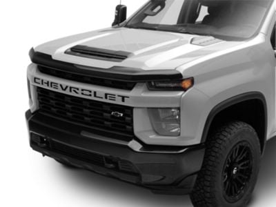Silverado 2500 Bugflector II Hood Shield; Dark Smoke (20-26 Silverado ...
