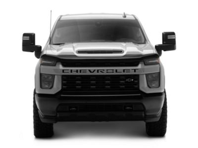 Silverado 2500 Bugflector II Hood Shield; Dark Smoke (20-25 Silverado ...