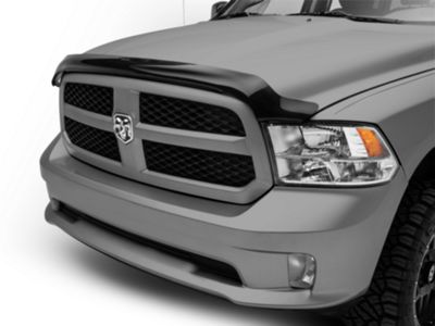 RedRock RAM 1500 Bug Hood Deflector; Smoked R109924 (09-18 RAM 1500 ...
