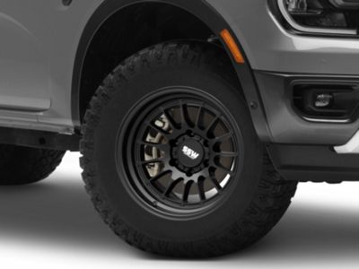 SSW Off-Road Wheels Ranger Dakar Matte Black 6-Lug Wheel; 17x9; -25mm ...