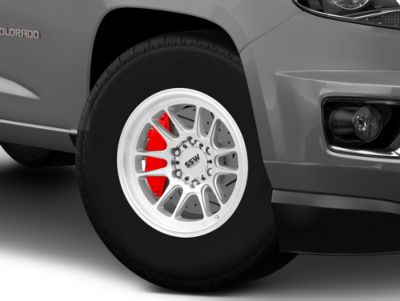 SSW Off-Road Wheels Colorado Raptor Machined Silver 6-Lug Wheel; 17x9 ...