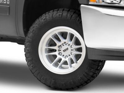 SSW Off-Road Wheels Silverado 1500 Raptor Machined Silver 6-Lug Wheel ...