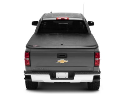 UnderCover Silverado 1500 SE Hinged Tonneau Cover; Black Textured ...