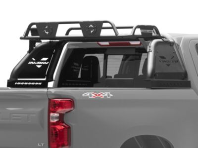 Silverado 1500 Raven Roll Bar; Black (07-25 Silverado 1500) - Free Shipping
