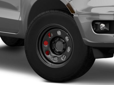 Vision Steel Ranger Soft 8 Gloss Black 6-Lug Wheel; 17x9; -12mm Offset ...