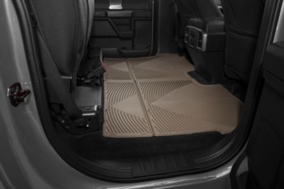 Weathertech F-150 All-Weather Front, Rear and Under Rear Seat Rubber ...