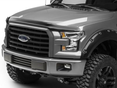 Weathertech F-150 Stone and Bug Deflector; Dark Smoke 50252 (15-20 F ...