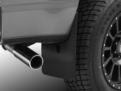 Weathertech F-150 No-Drill Mud Flaps; Front and Rear; Black 110134-120134 (21-24 F-150 ...
