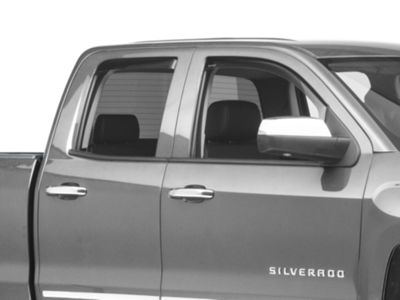 Weathertech Silverado Low Profile Hood Protector - Dark Smoke 55109 (16 ...