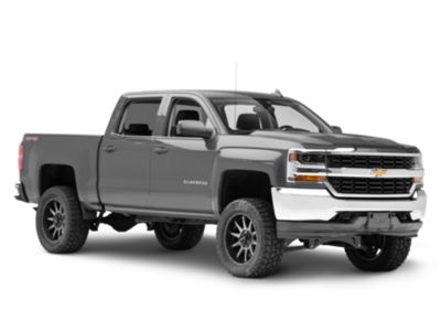 Weathertech Silverado Low Profile Hood Protector - Dark Smoke 55109 (16 ...