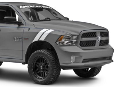 SEC10 RAM 1500 White Hash Marks R105410 (09-18 RAM 1500)