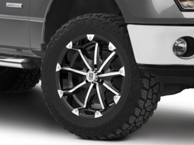 XD F-150 Badlands Gloss Black Machined 6-Lug Wheel; 20x9; -12mm Offset ...